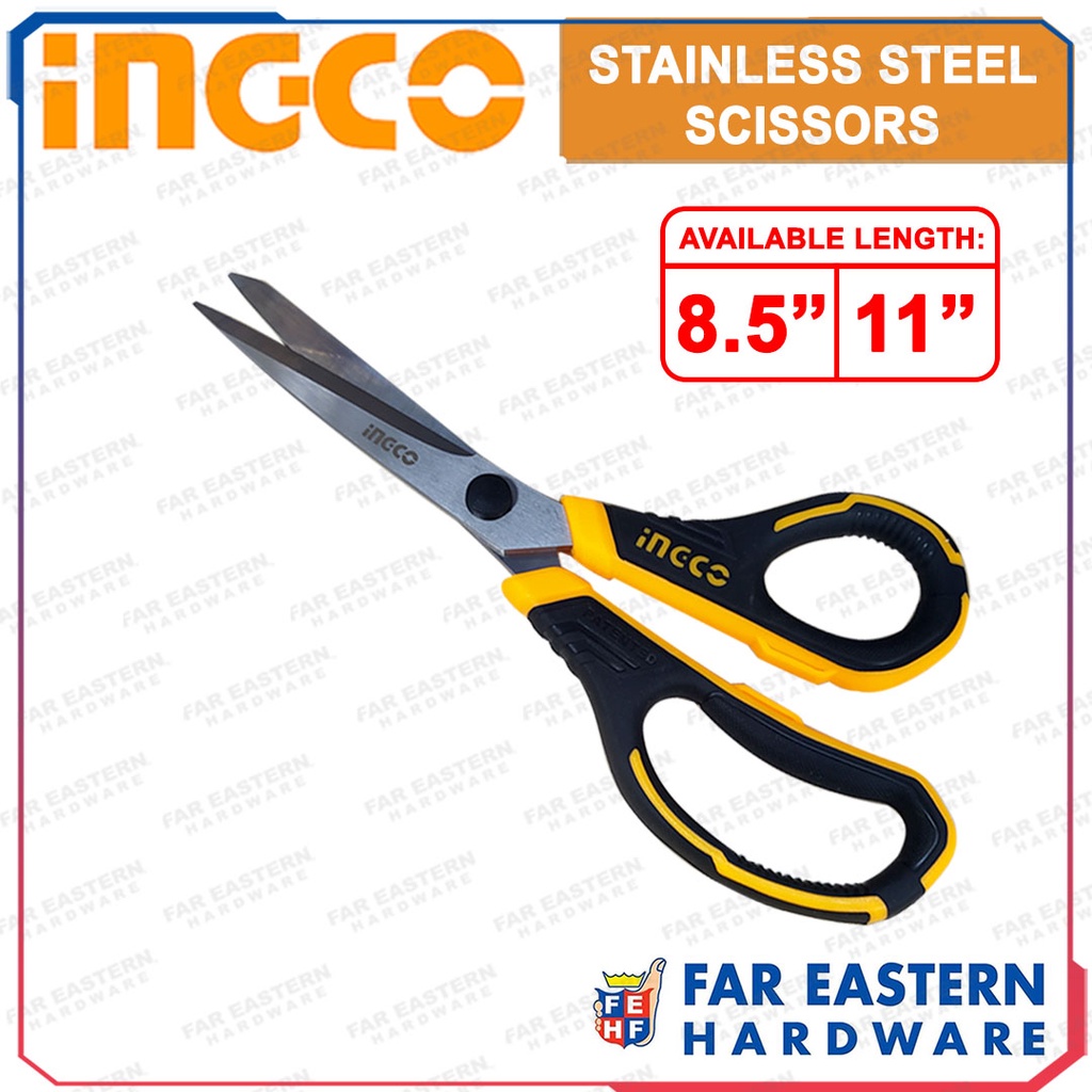 INGCO Scissors Stainless Steel INHT | Shopee Philippines