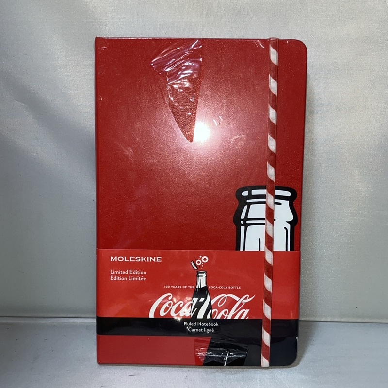 Authentic Limited Edition Coca Cola x Moleskine Italy Ruled Notebook ...