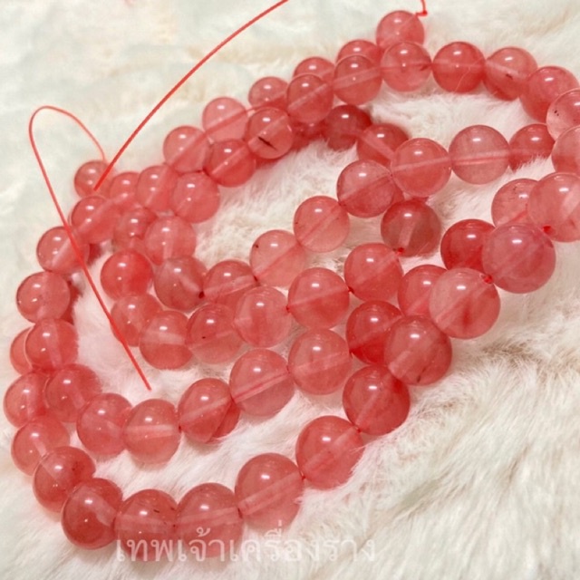 Quartz Cherry Stone 8 & 10 Mm Is A Beautiful And Elegant Stone. Sold In ...