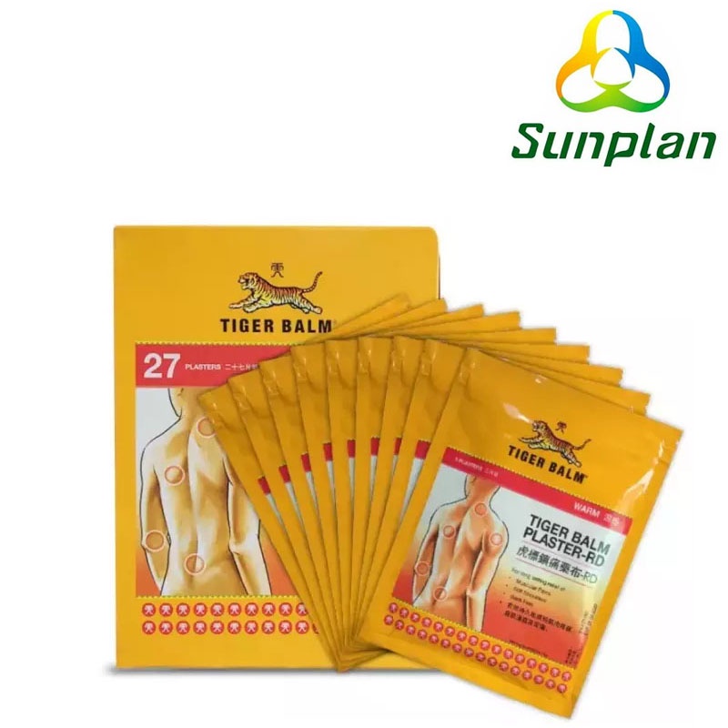 Tiger Balm Plaster (Warm) 10cm x 14cm (27 Patches) - For Back and ...