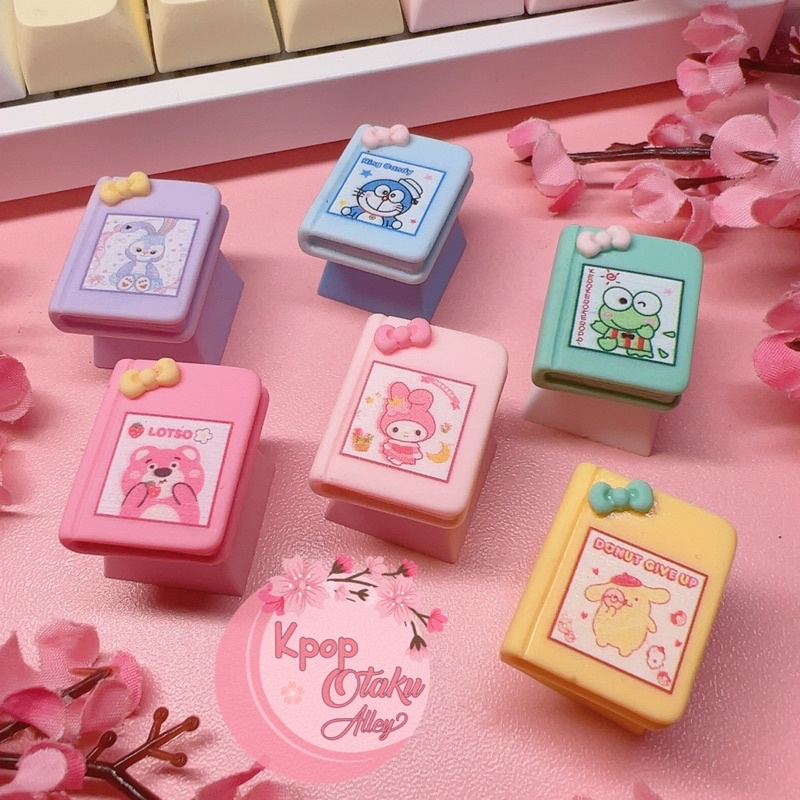 Kawaii Characters Mini Notebook Artisan Keycap | Kpop Otaku Alley ...
