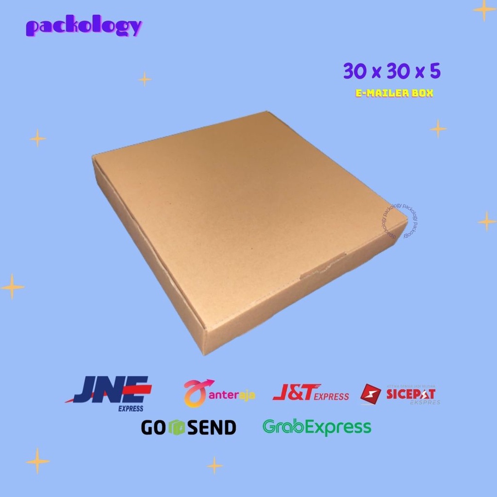Cardboard 30x30x5 cm | Dusbox box box Cardboard box dus packing Die Cut ...