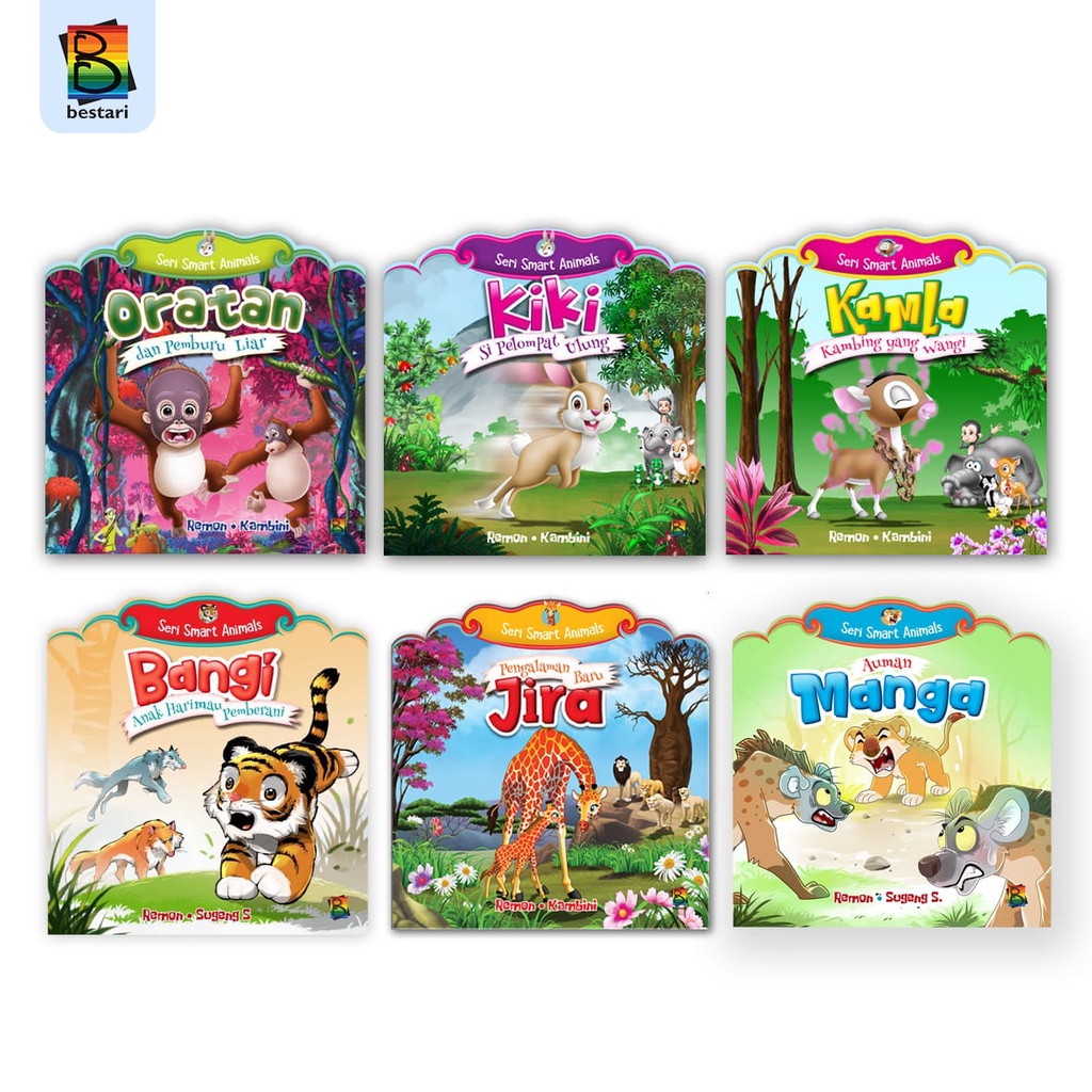 Picture Children's Story Book - Smart Animals Series - Children's Story ...