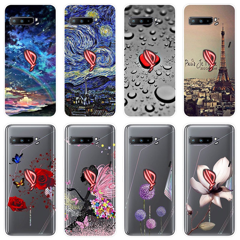 Asus ROG Phone 3 Case Soft TPU Silicone Asus ROG Phone3 ZS661KS Casing ...
