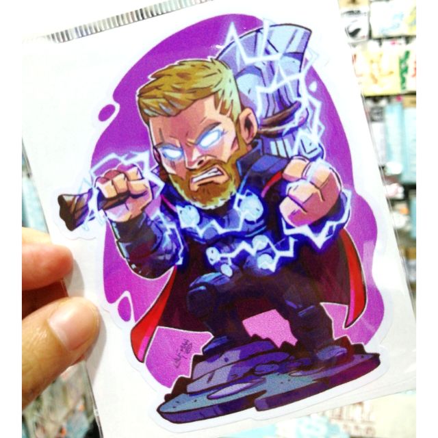 Marvel Avengers Thor Car Sticker | Shopee Philippines