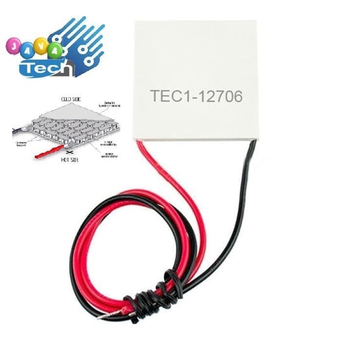 TEC1-12706 Peltier 12V DC 6A Thermoelectric Cooler Hot Cold Module ...