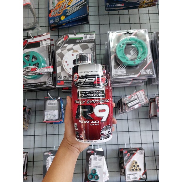 Rs8 R9 10w40 Oil Fully synthetic 800ml & 1 liter | Shopee Philippines