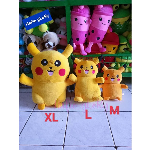 Pokemon PIKACU DOLL CUTE PIKACU CARTOON CHARACTER | Shopee Philippines