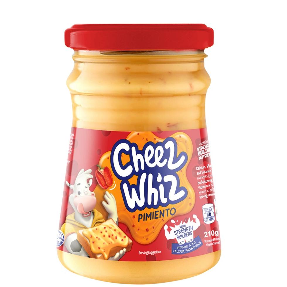 Cheez Whiz Pimiento Cheese Spread 210g | Shopee Philippines