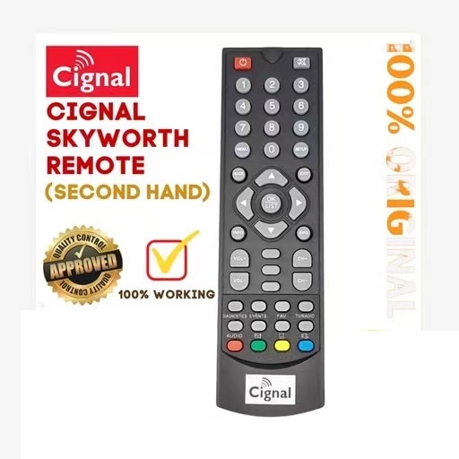 Replacement Cignal Remote Control for CIGNAL HD Box Skyworth HD and ...