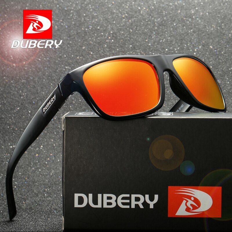 DUBERY Sunglasses Men Retro Male Goggle Colorful Sun Glasses For Men ...