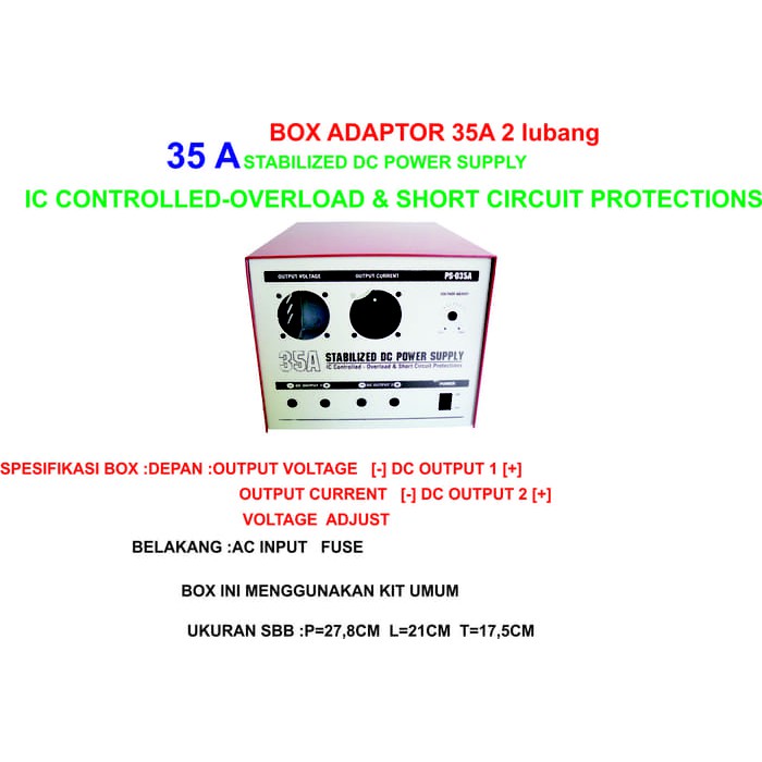 35A 2 hole Adapter Box | Shopee Philippines