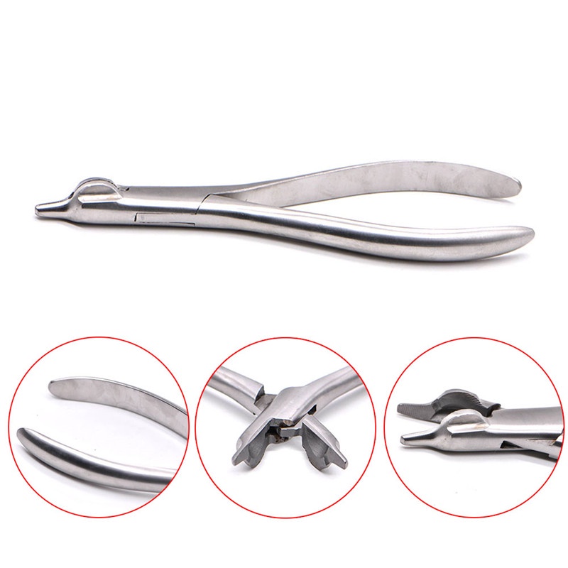 Dental Three Jaws Plier Orthodontic Instrument Laboratory Technical Forceps Wire Bending Pliers ...