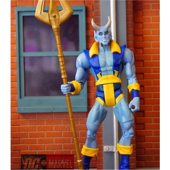 dc universe dcu Mattel Mattel 6 inch movable blue devil swamp monster ...