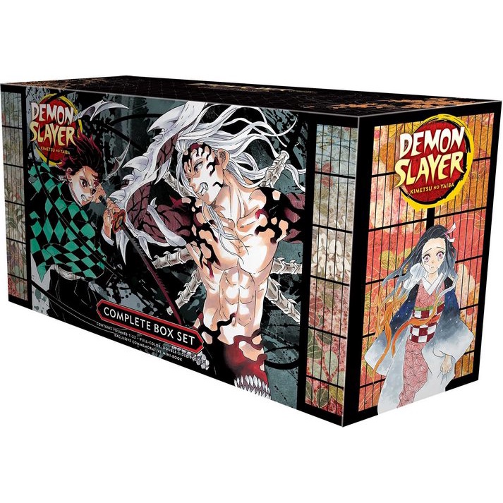 Demon Slayer Kimetsu No Yaiba Box Set (Manga) (Shounen) | Shopee ...