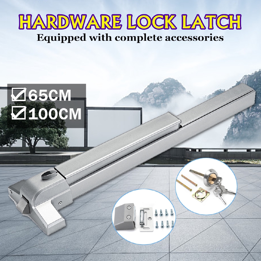 Fire push rod lock, emergency exit door lock, fire exit door lock, fire ...