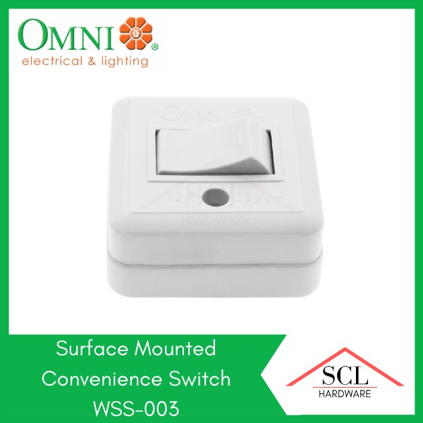 OMNI Surface Mounted Convenience Switch | Shopee Philippines