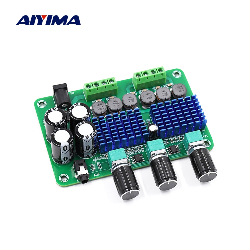 AIYIMA 2.1 Amplificador Audio TDA3116D2 Digital Power Amplifier 50Wx2 ...