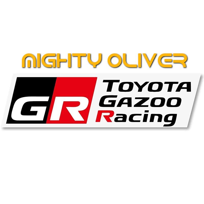 Logo emblem sticker GAZOO RACING GR SPORT TOYOTA RAIZE YARIS RUSH ...