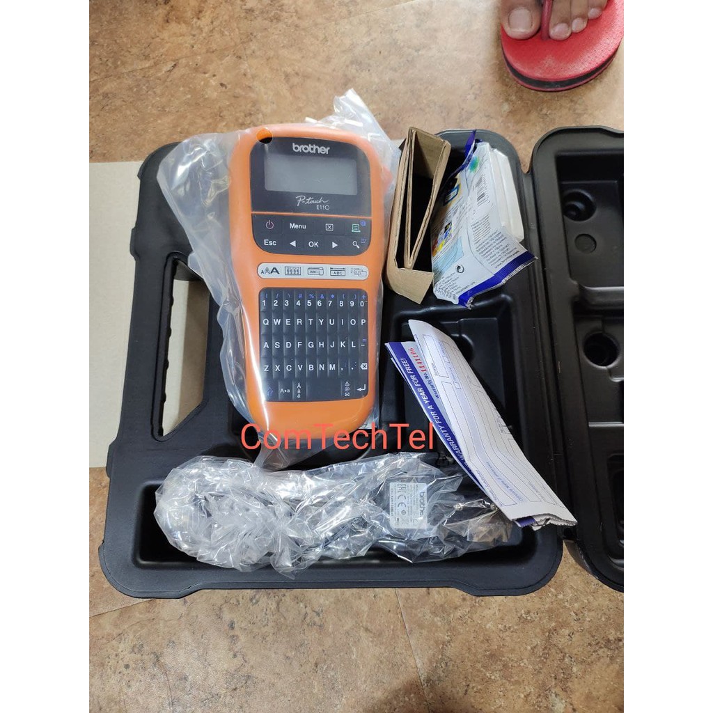 Handheld Labelling Machine Brother PT-E110VP | Shopee Philippines