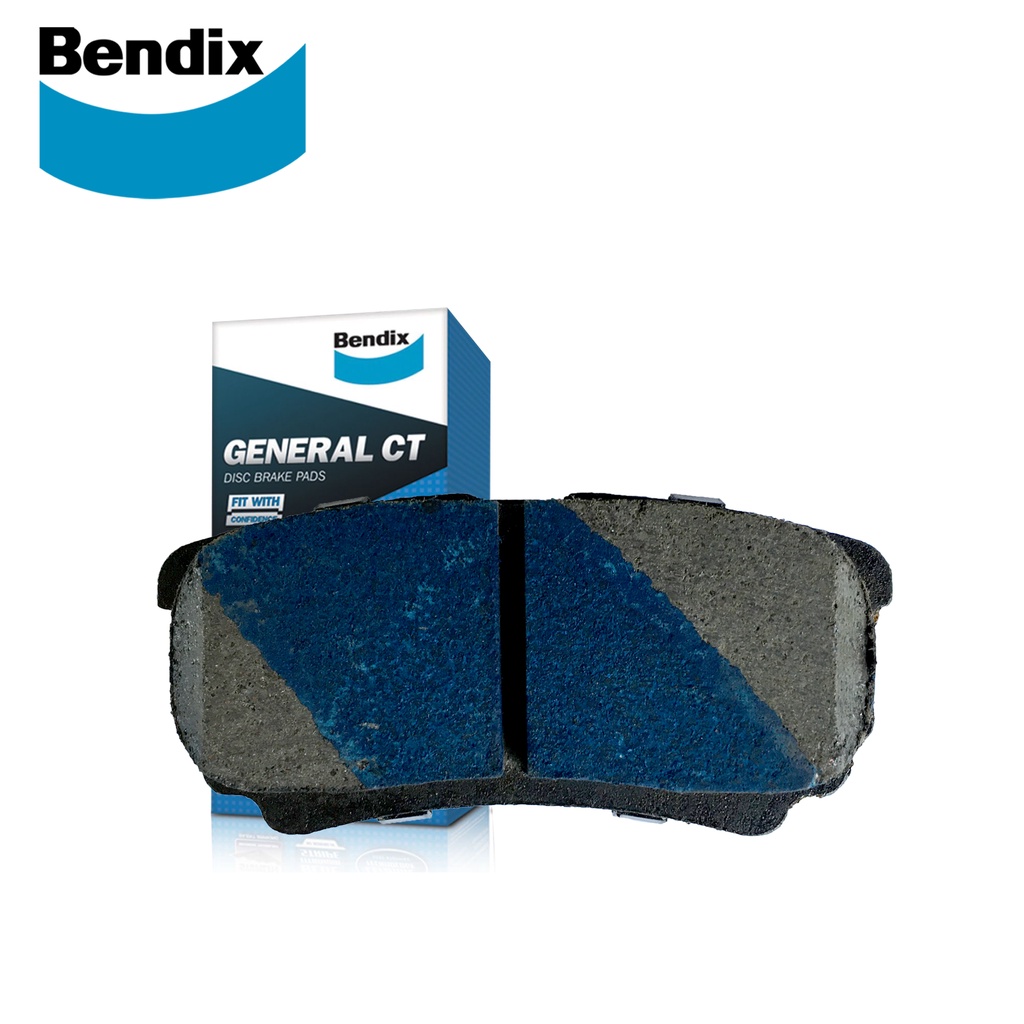 Bendix Brake Pads Set Rear Set GCT for Mitsubishi Lancer 2003-2013 ...