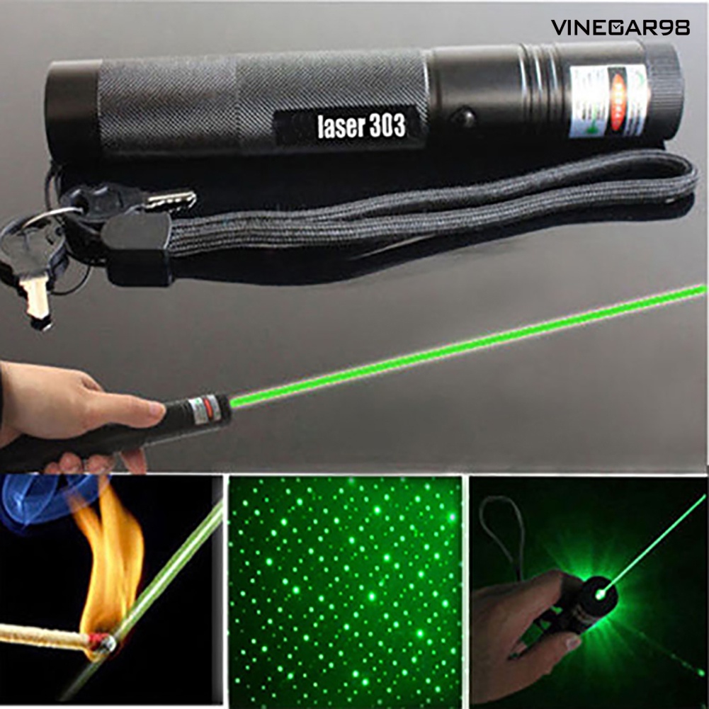 VINE™ Starry Head 303 Green Adjustable 532nm Lazer Laser Pointer Set | Shopee Philippines
