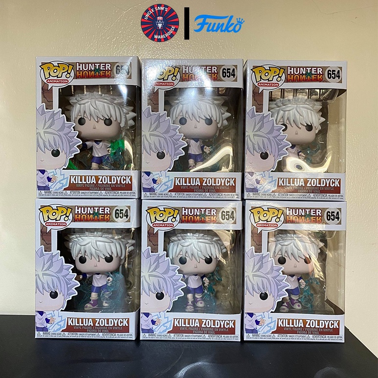 Funko Pop! Animation: Killua Zoldyck (Hunter x Hunter) Damaged | Shopee ...