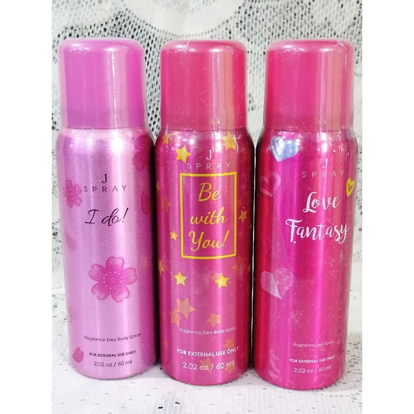J SPRAY Parfum fragrance 60ml | Shopee Philippines