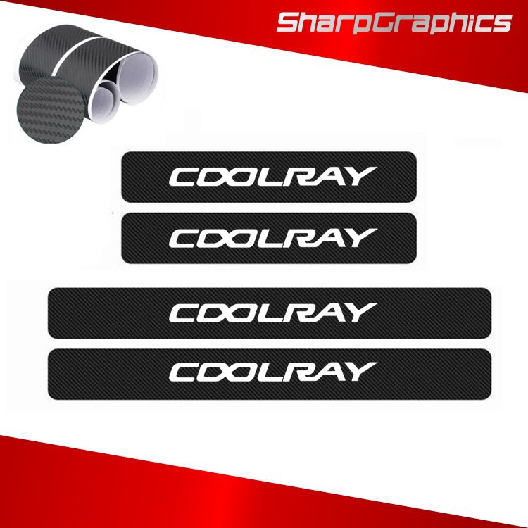 Geely Coolray Okavango Azkarra Emgrand Carbon Fiber Step Door sill ...