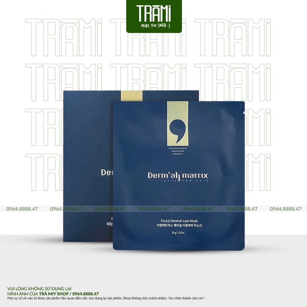 [NEW Model 2021] Korean Derm-all Matrix Facial Dermal Care Mask ...