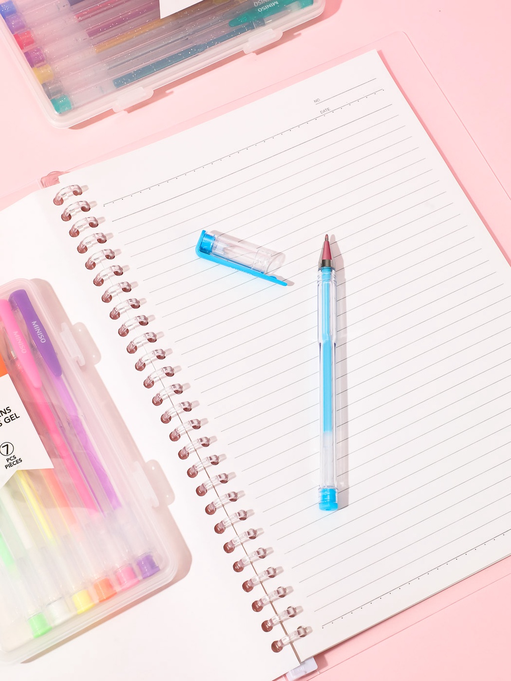 MINISO Colored Gel Pens 7 Pcs | Shopee Philippines