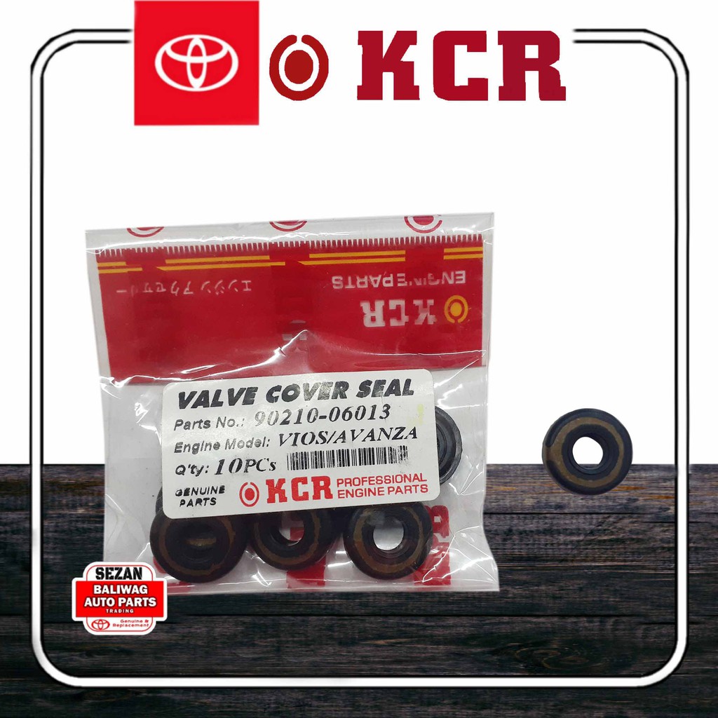 KCR WASHER SEAL (1PC ONLY) TOYOTA COROLLA YARIS VIOS RAV4 AVANZA 90210 ...
