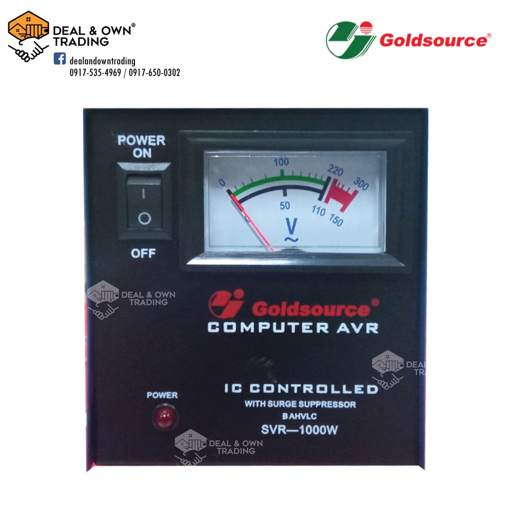 Goldsource SVR-1000W Computer AVR | Shopee Philippines