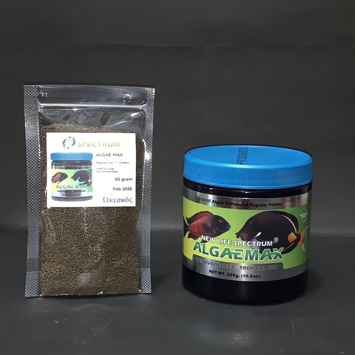 [Okeanos_id] New Life Spectrum NLS Algae Max 50gr Repack Regular 115mm ...