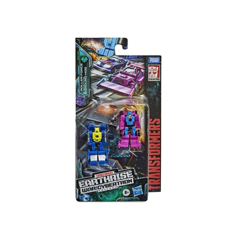 Transformers WFC Earthrise Micromaster Roller Force & Ground Hog 2-Pack ...
