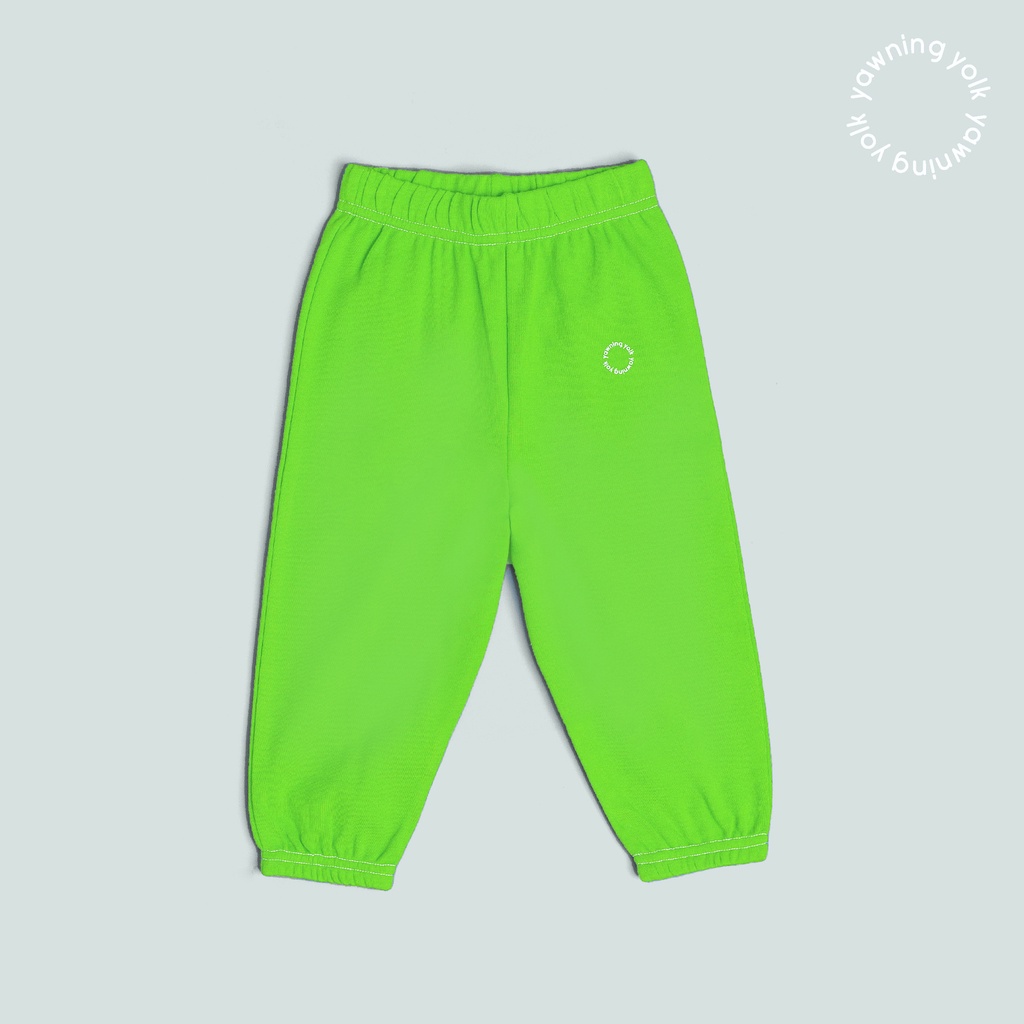 yawning yolk Jogger Pants in Organic Cotton- Jasmine Green | Shopee ...