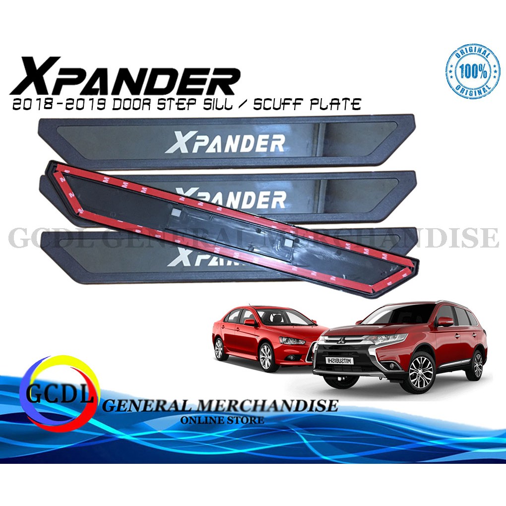 Mitsubishi Xpander 2018-2019 Door Step Sill / Scuff Plate | Shopee ...