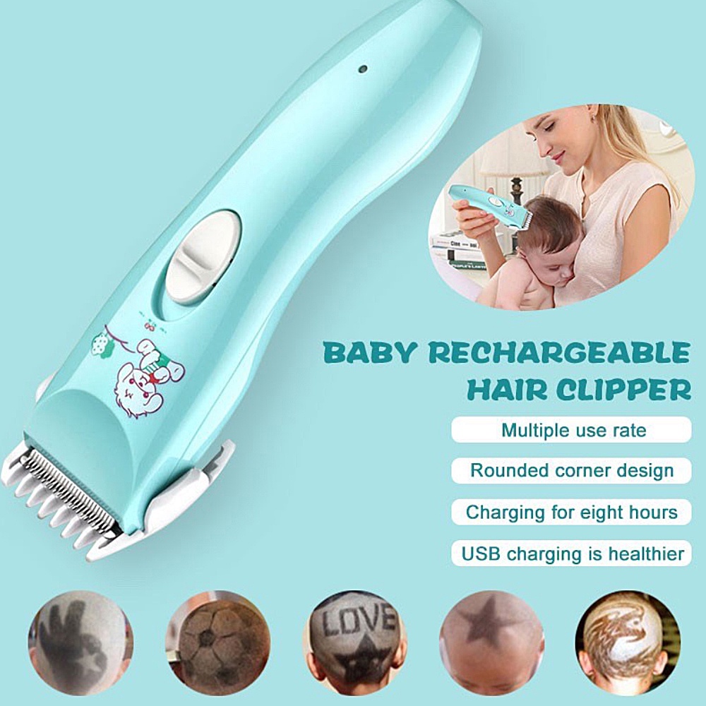 USB Rechargeable Electric Hair Clipper Trimmer Razor Clipper Shaver ...