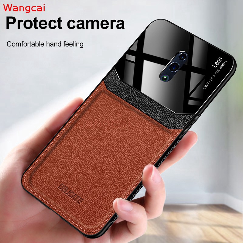 Huawei P30 20 Lite Pro Honor Magic 2 Case Business Simple Leather Matte