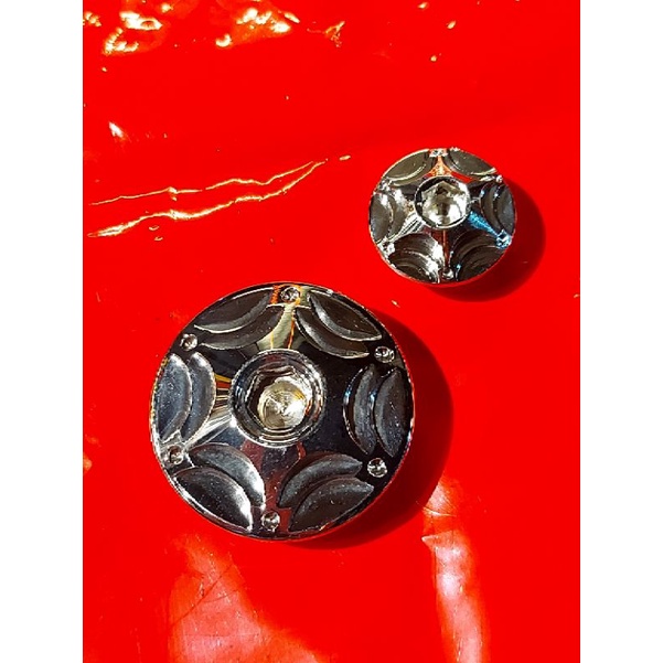 CNC DUO CAP YAMAHA / HONDA / raider carb / raider fi | Shopee Philippines