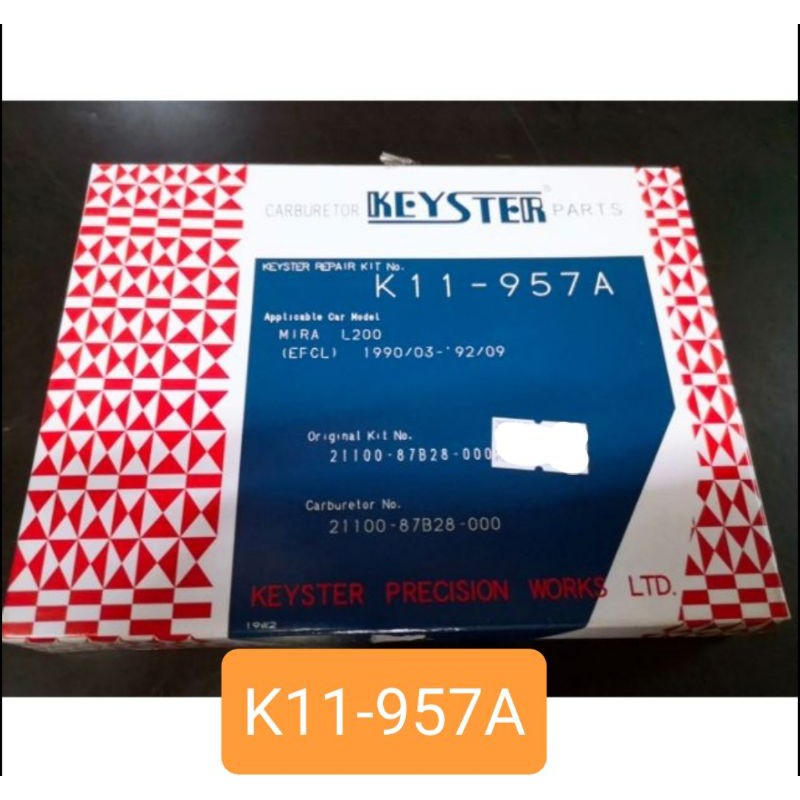 (JAPAN KEYSTER)PERODUA KANCIL 850 CARBURETOR KIT 100% MAKE IN JAPAN K11 ...
