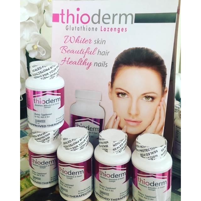 Thioderm Glutathione Lozenges | Shopee Philippines