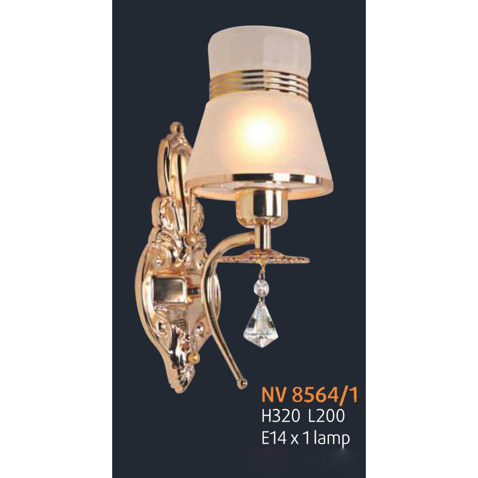 Wall lamp - classic decorative wall -VKT-NV-8564/1 (Comes with a ...