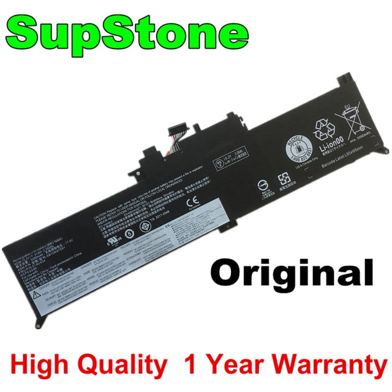 SupStone Genuine original 01AV434 Battery For Lenovo ThinkPad Yoga 260 ...