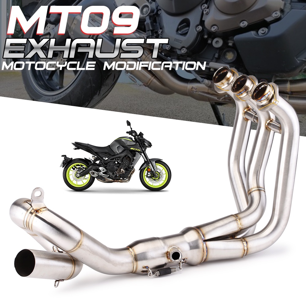 For YZF MT09 Tracer FZ-09 MT-09 FZ09 Motorcycle Exhaust Slip-on System ...