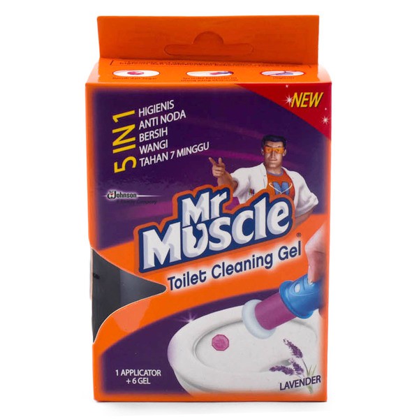 MR MUSCLE Toilet Cleaning Gel Starter 36ml & Refill | Shopee Philippines