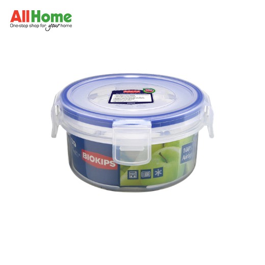 BIOKIPS Round Food Keeper, Food Storage, Food Container (240ml, 570ml ...