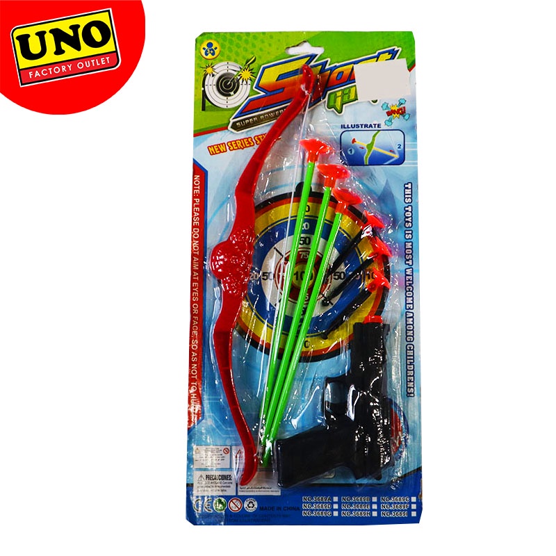 UNO TOY GUN WITH ARCHERY | Shopee Philippines