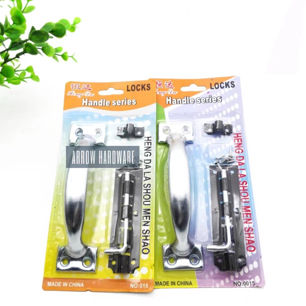 Panda Stainless Steel Door Handle with Lock | Shopee Philippines