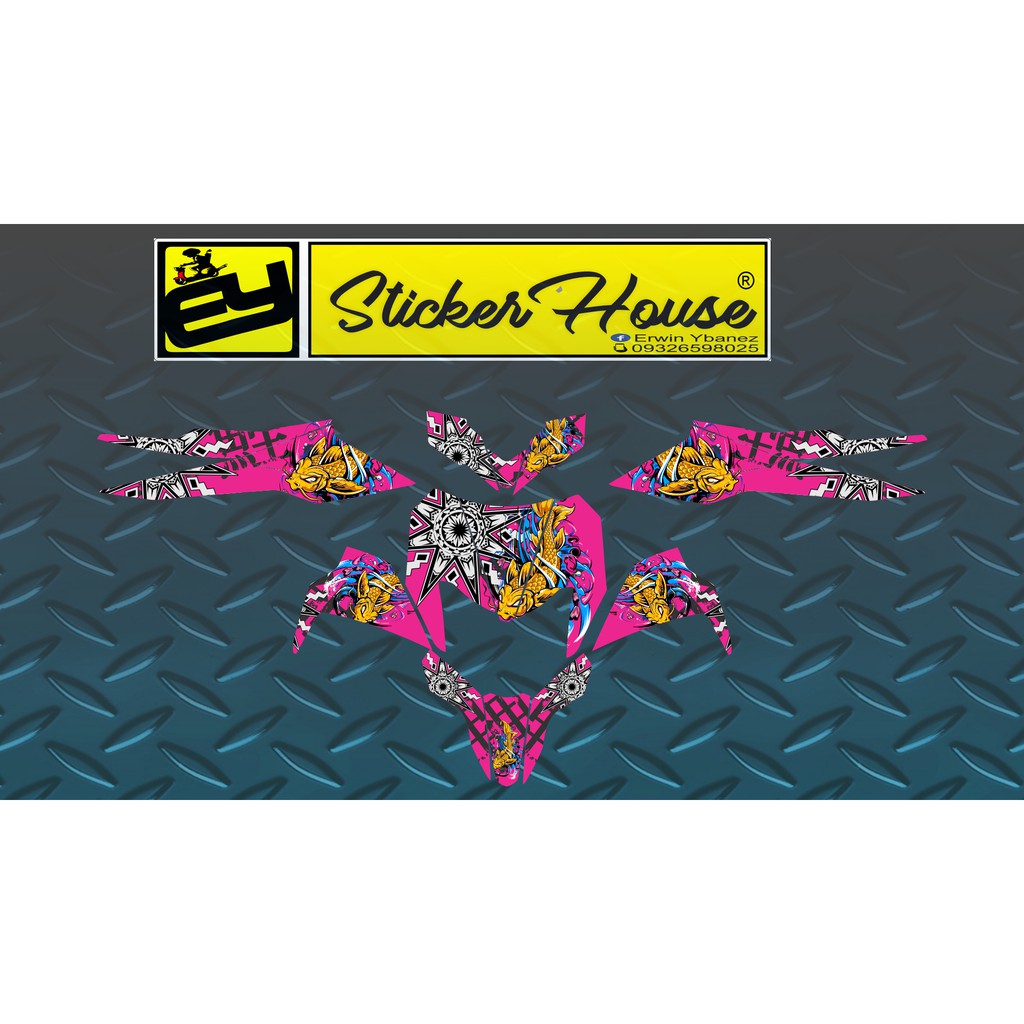 SKYDRIVE SPORT LAMINATED DECALS | Shopee Philippines